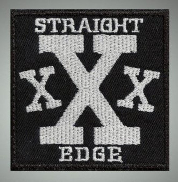 Straight Edge X Patch