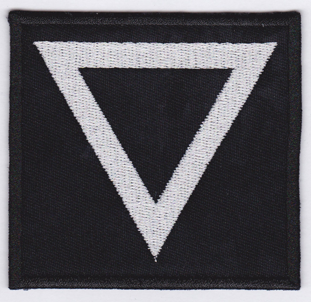 Triangle Point Down - Embroidered Patch, BUY3 GET4, 3,2 X 3,2 INCH - Etsy