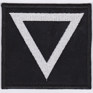 Triangle Point Down - Embroidered Patch, BUY3 GET4, 3,2 X 3,2 INCH - Etsy