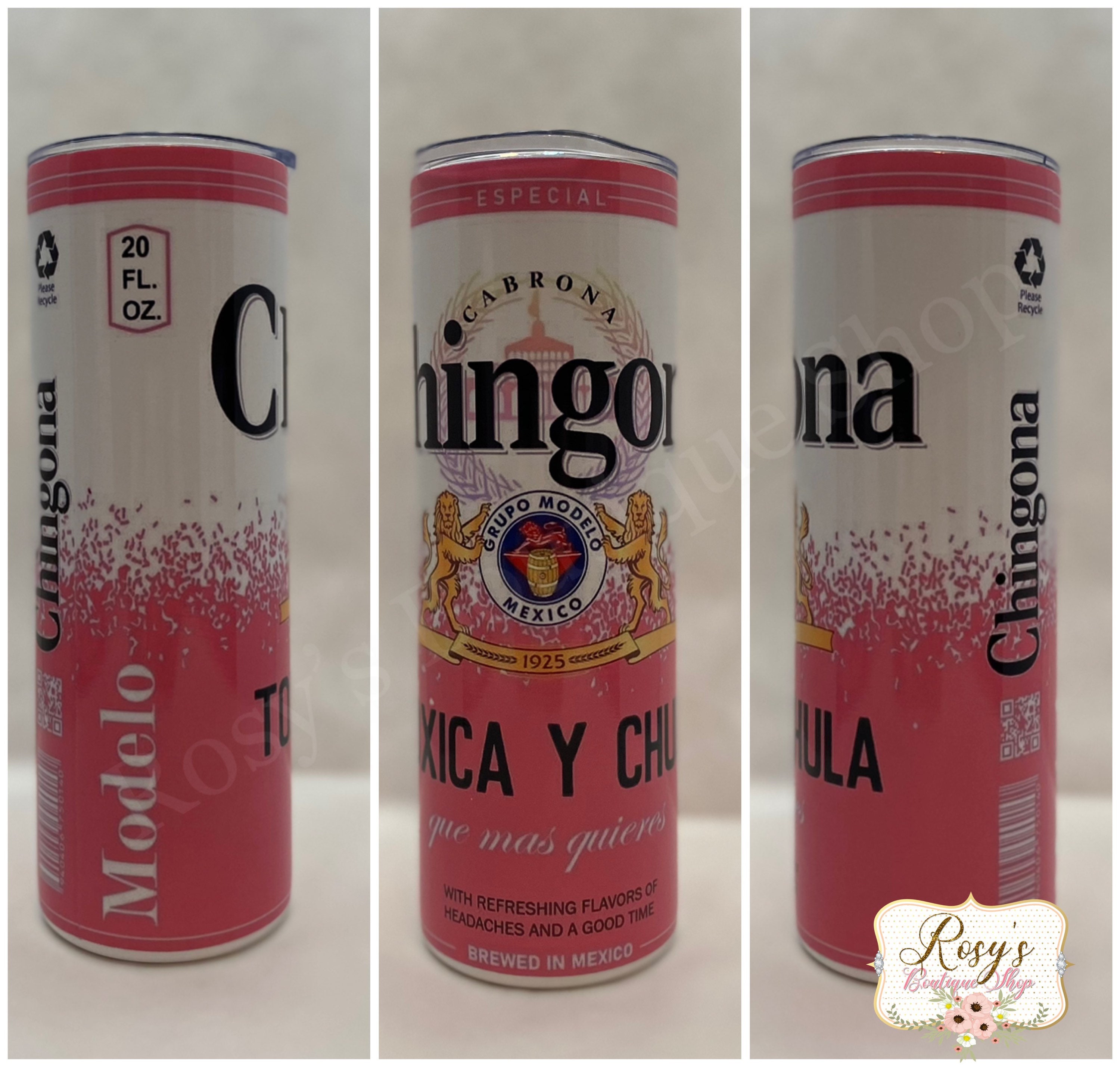 Cabrona Chingona Toxica Y Chula 20oz Skinny Tumbler Gifts - Etsy