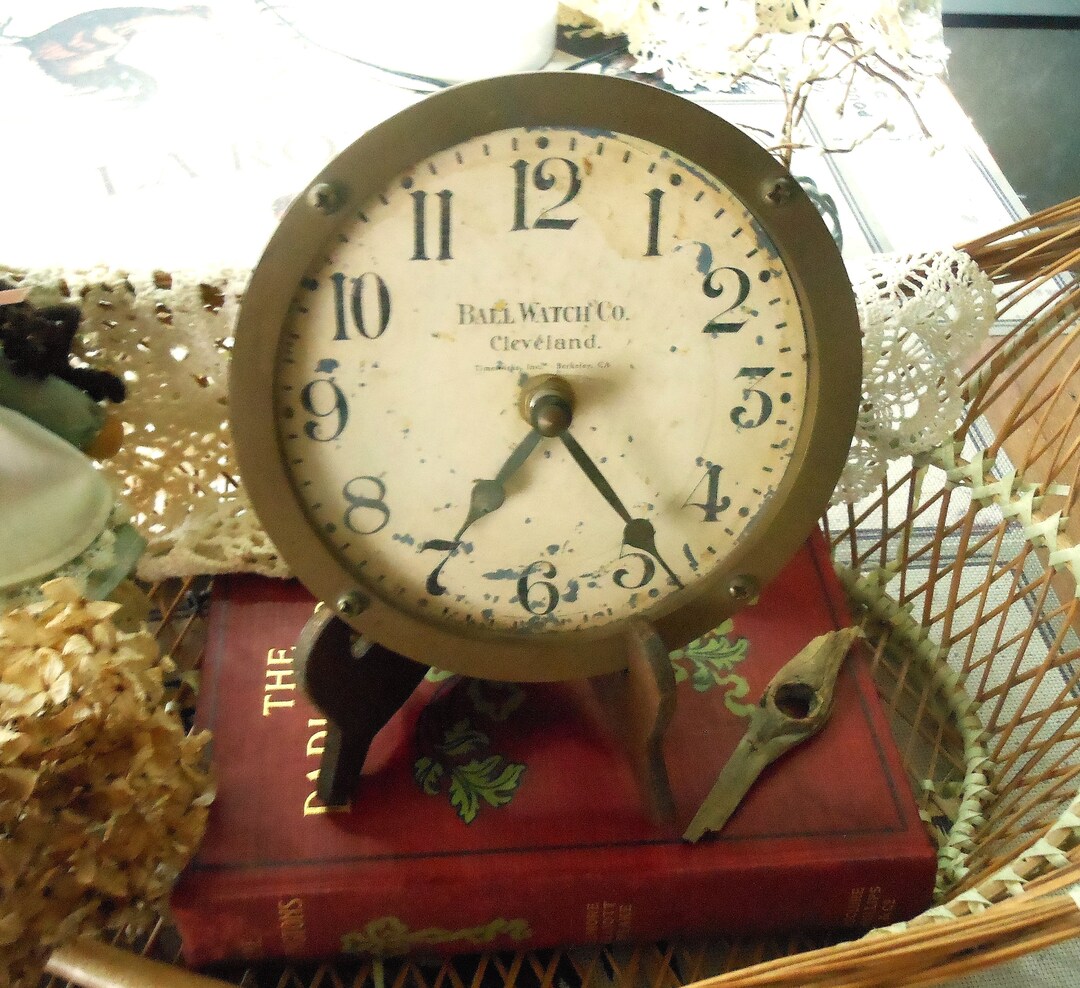 Vintage Clock Face Display, Non Working, Prop - Etsy