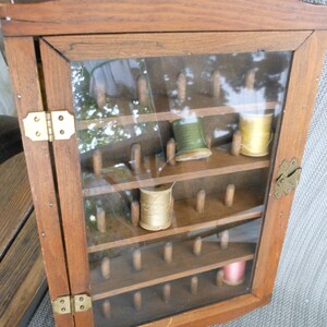 Small Wooden Thimble Cabinet, Vintage - Etsy