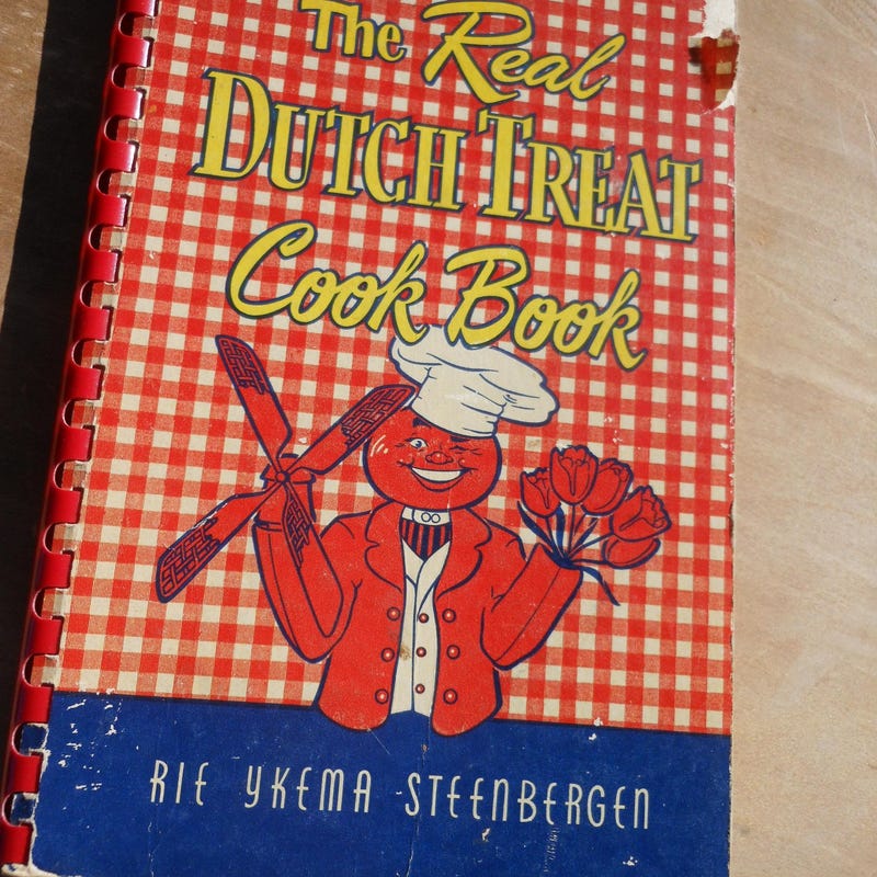 Dutch Cookbook - Etsy