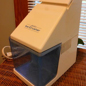 Working Mid Century Rival Ice Crusher, Blue Bowl, Retro Bar - Etsy