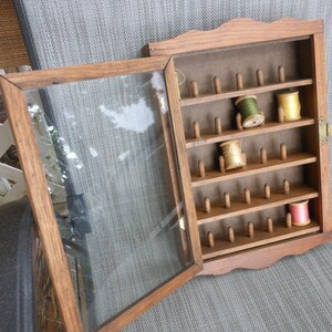 Small Wooden Thimble Cabinet, Vintage - Etsy