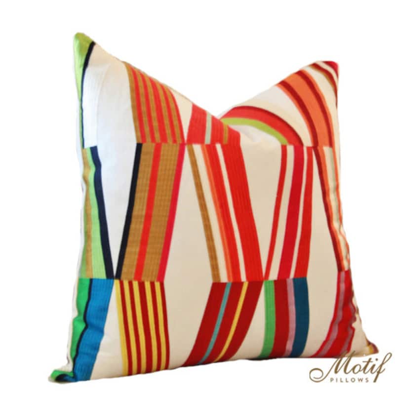 Multi Colored Pillow - Etsy