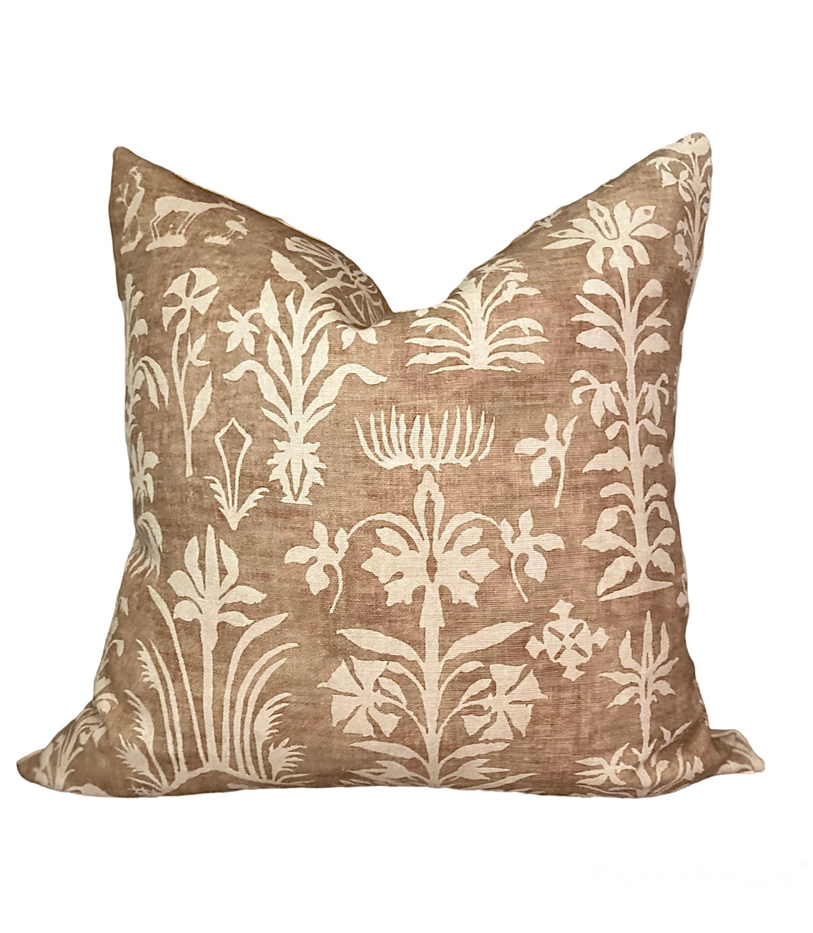 Lewis and Wood, Papyrus in Desert Sand, Tan Pillow Cover - Etsy