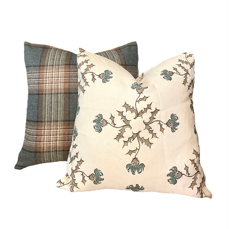 Heather Chadduck Thistleton Pillow Cover in Mineral Muted - Etsy