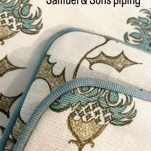 Decorative Piping Trim Add-on – Piping Cording Welt Flange Ruffle ...
