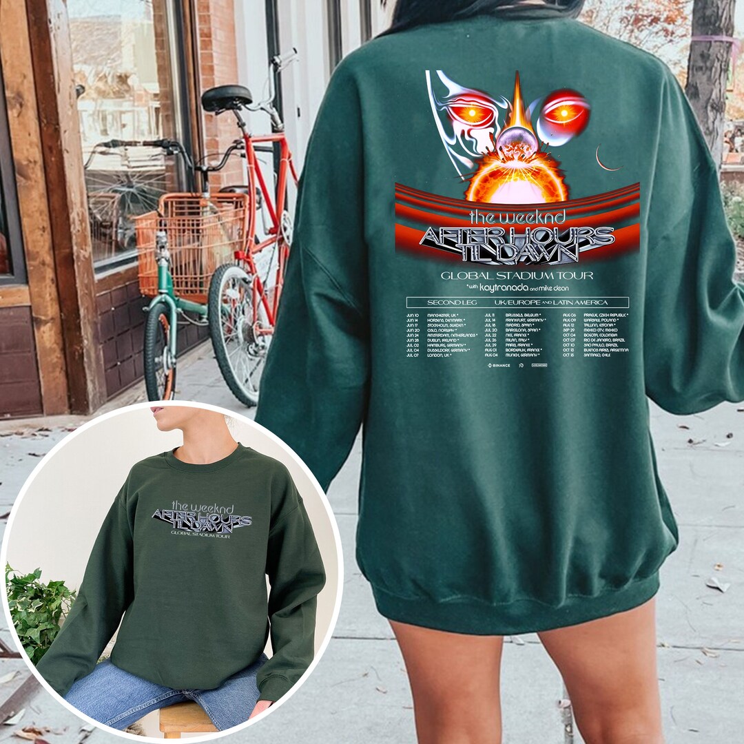 The Weeknd After Hours Til Dawn Tour 2023 Shirt, the Weeknd 2023 Merch ...