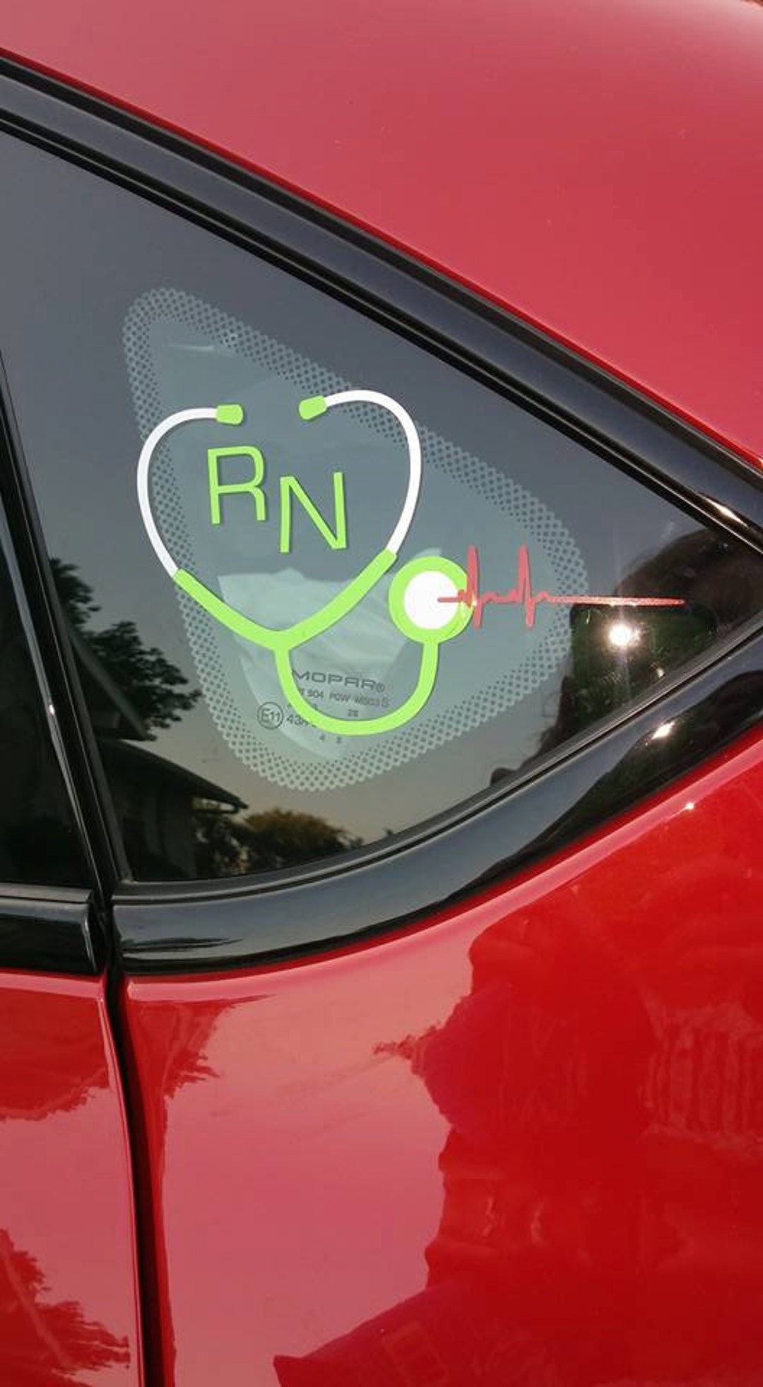 Car Window Decal for RN / DIY Decal / Car Decal / Tumbler Decal/ - Etsy