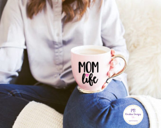 Mom Life Decal / DIY Decal / Tumbler Decal / Coffee Mug Decal / Travel ...