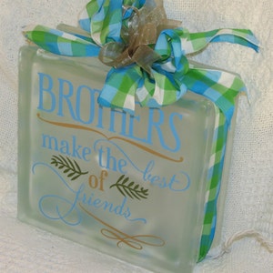 Vinyl Design-brothers Make the Best of Friends - Etsy