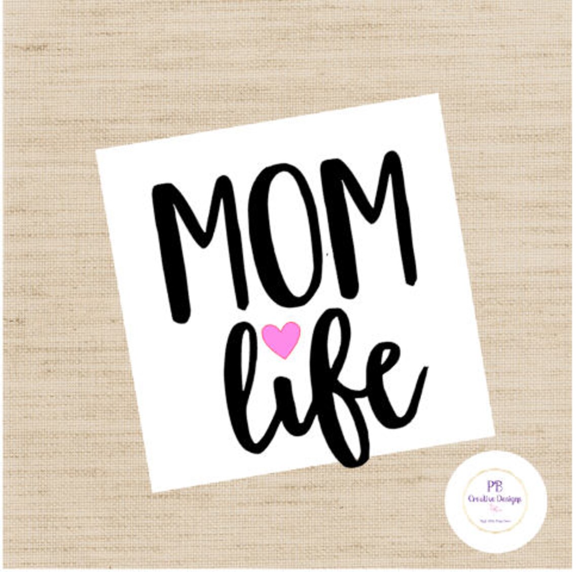 Mom Life Decal / DIY Decal / Tumbler Decal / Coffee Mug Decal - Etsy