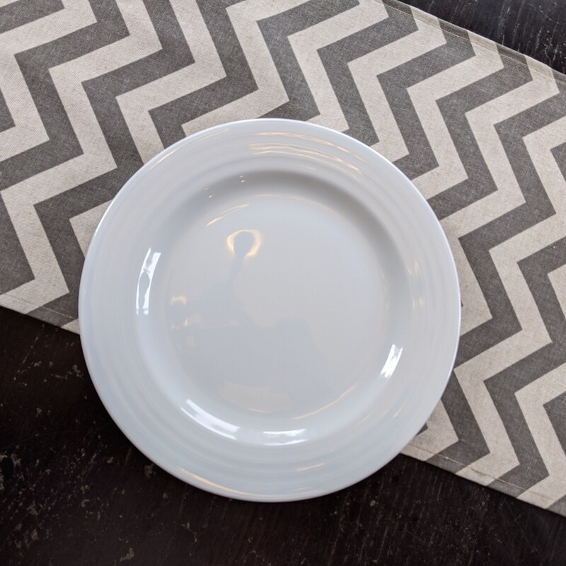 Gray Chevron Table Runner - Etsy