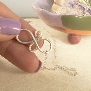 Infinity Necklace Friendship Necklace, Best Friend Jewelry ...
