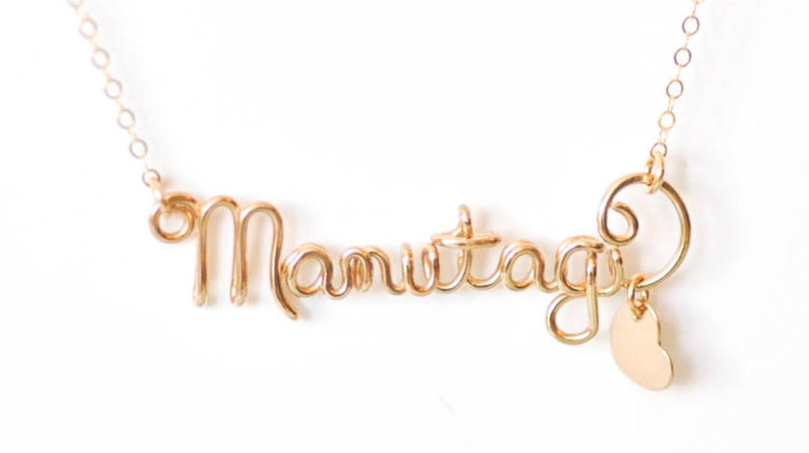 Word Necklace Custom Personalized Name Necklace Gold Custom - Etsy