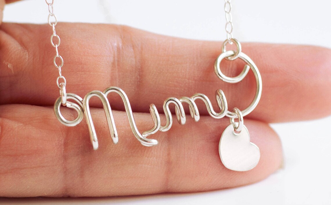 Word Necklace Custom Personalized Name Necklace Gold Custom - Etsy