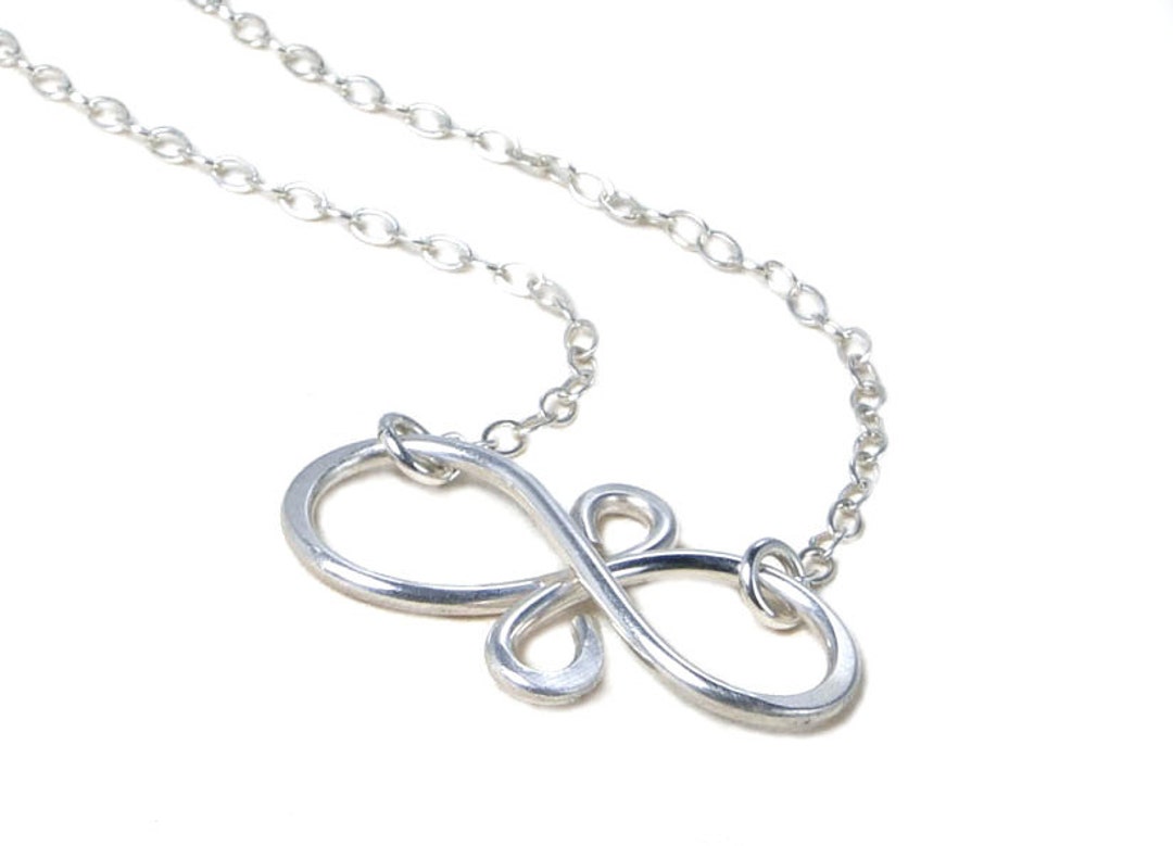 Infinity Necklace Friendship Necklace, Best Friend Jewelry ...