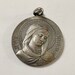 1904 Ava Maria Silver Medal/pendant With Enameled Letters, 1 Diameter ...