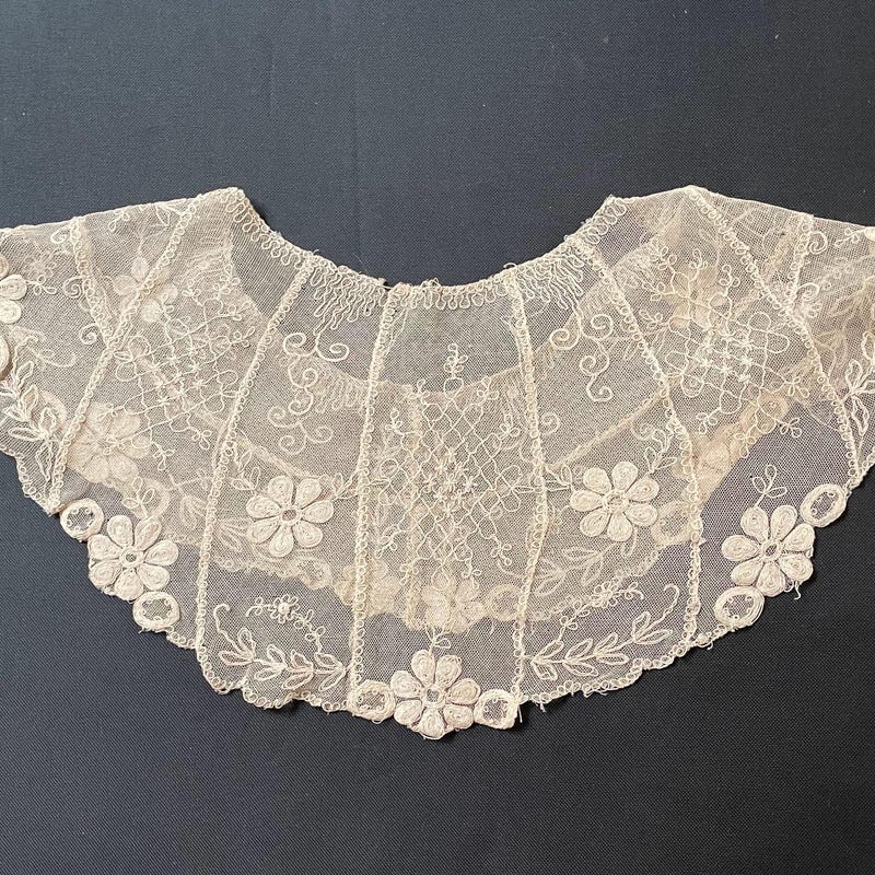 Antique Lace Collar - Etsy