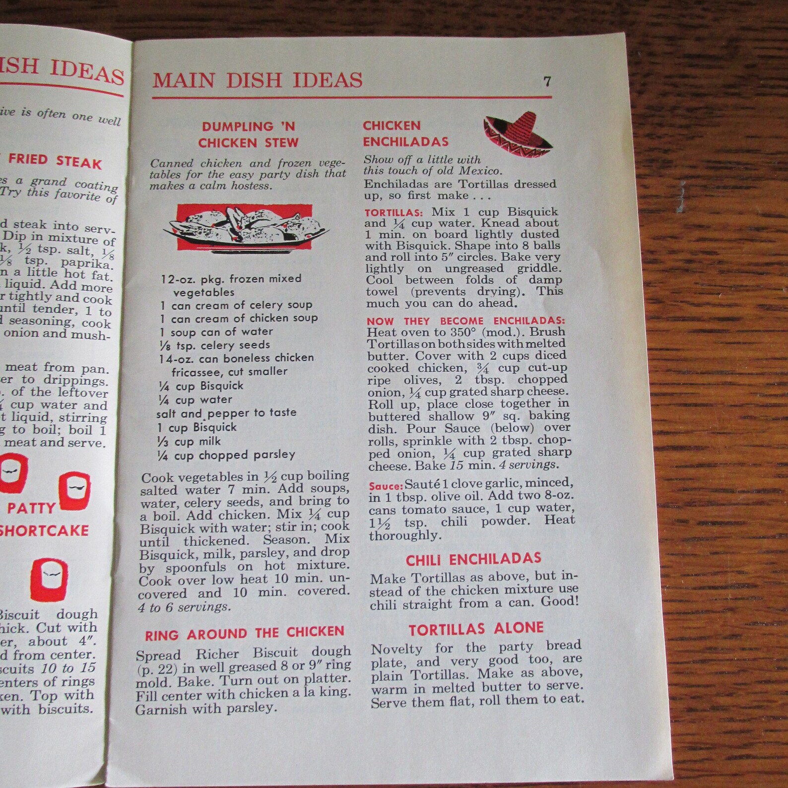 Betty Crocker's Bisquick Party Book Copyright 1957 Recipe - Etsy