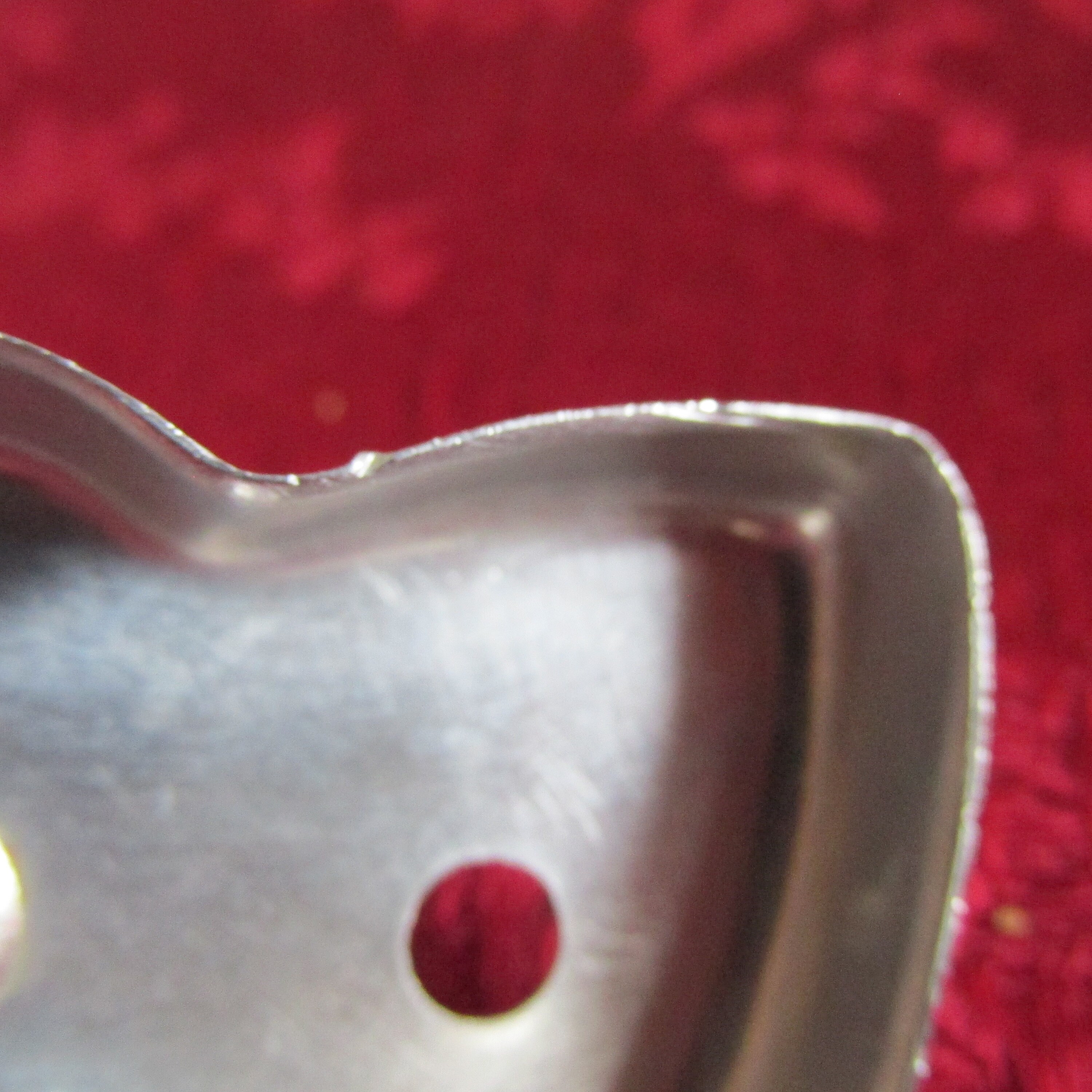 Vintage Metal Hatchet Cookie Cutter Red Wood Handle Mid - Etsy