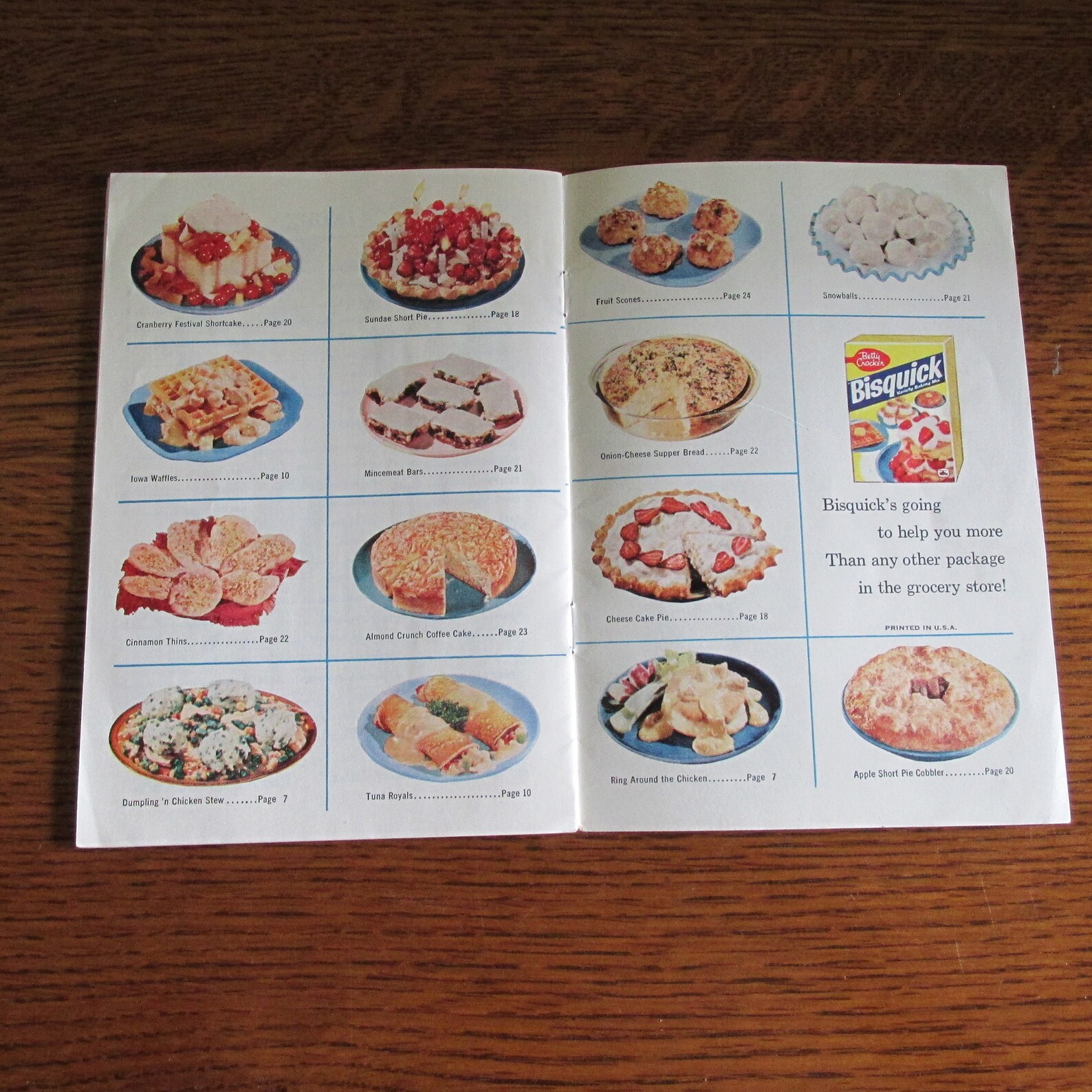 Betty Crocker's Bisquick Party Book Copyright 1957 Recipe - Etsy
