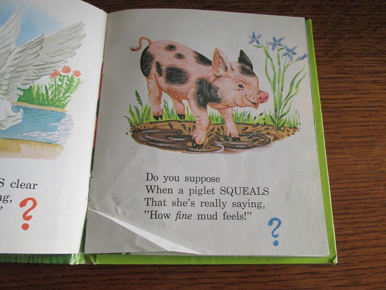 My Little Book of Farm Animals 1972 Merrigold Press Tell A - Etsy España