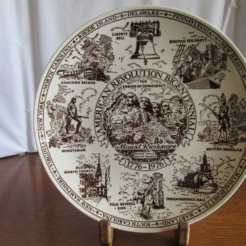 Bicentennial Plate - Etsy