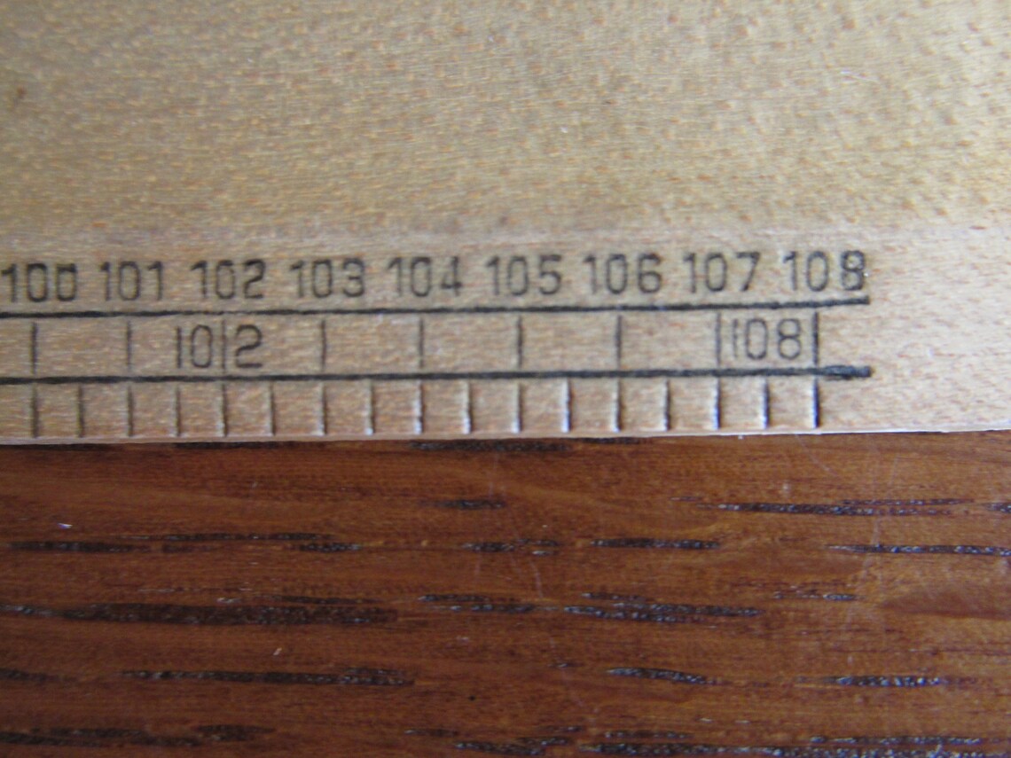 Vintage Wooden Dayton Typo Ruler Dayton Ohio Advertising | Etsy