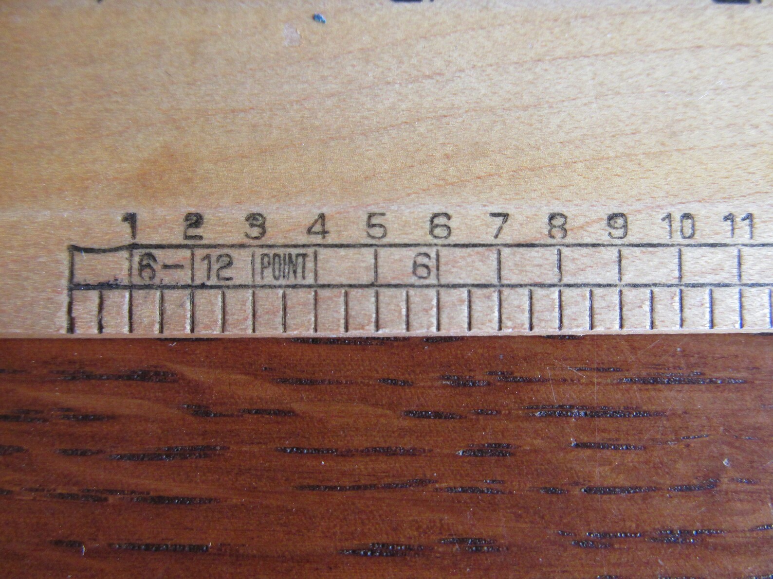 Vintage Wooden Dayton Typo Ruler Dayton Ohio Advertising - Etsy