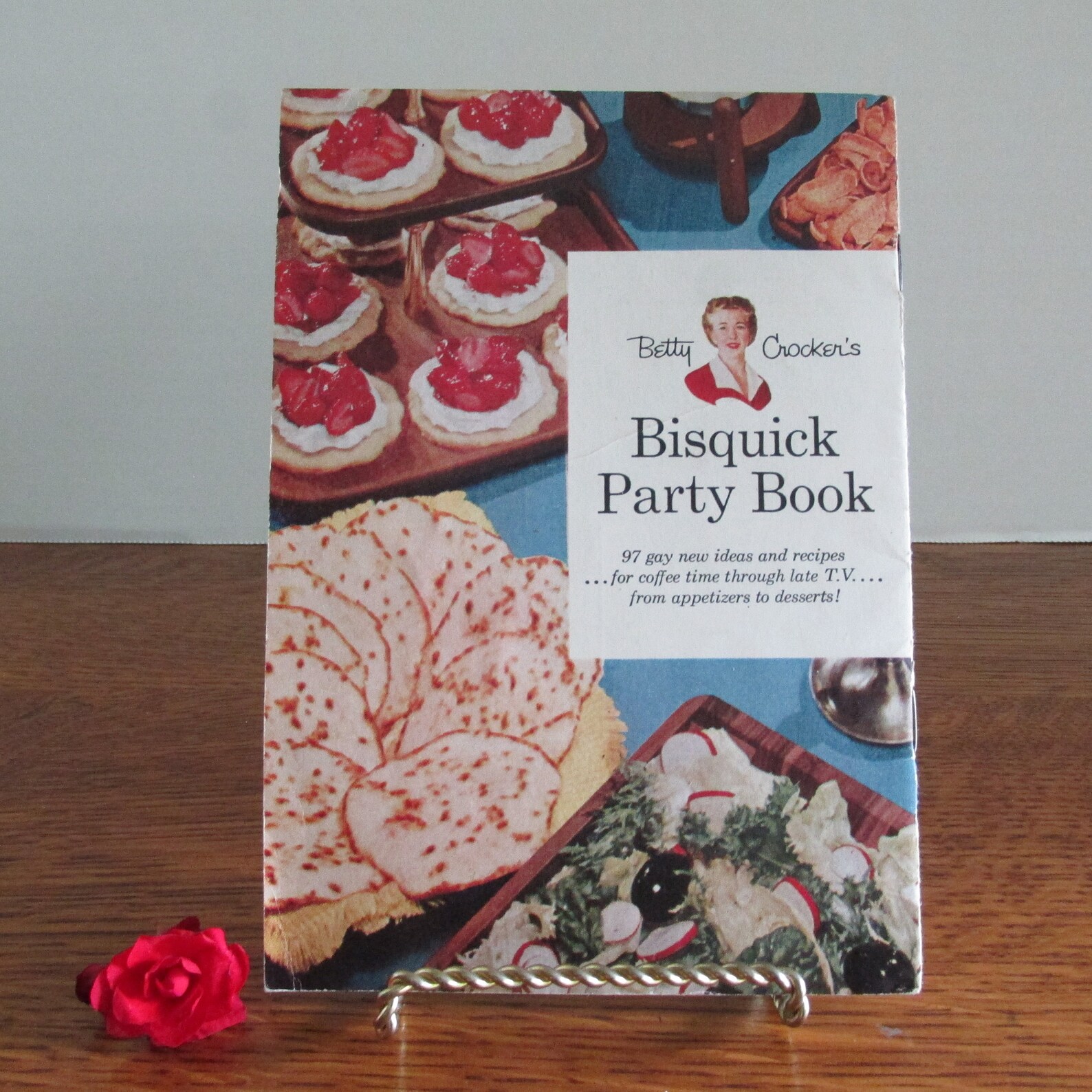 Betty Crocker's Bisquick Party Book Copyright 1957 Recipe - Etsy