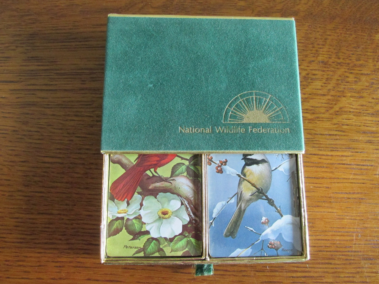 Vintage National Wildlife Federation Playing Cards Double Deck - Etsy