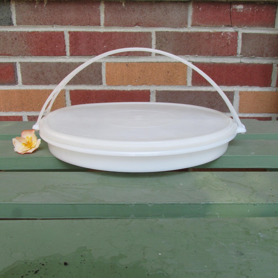 Vintage Tupperware Party Susan With Carrying Handle No 405 Relish Plate ...