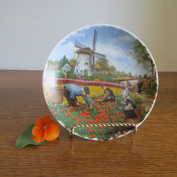 Windmill Plate - Etsy