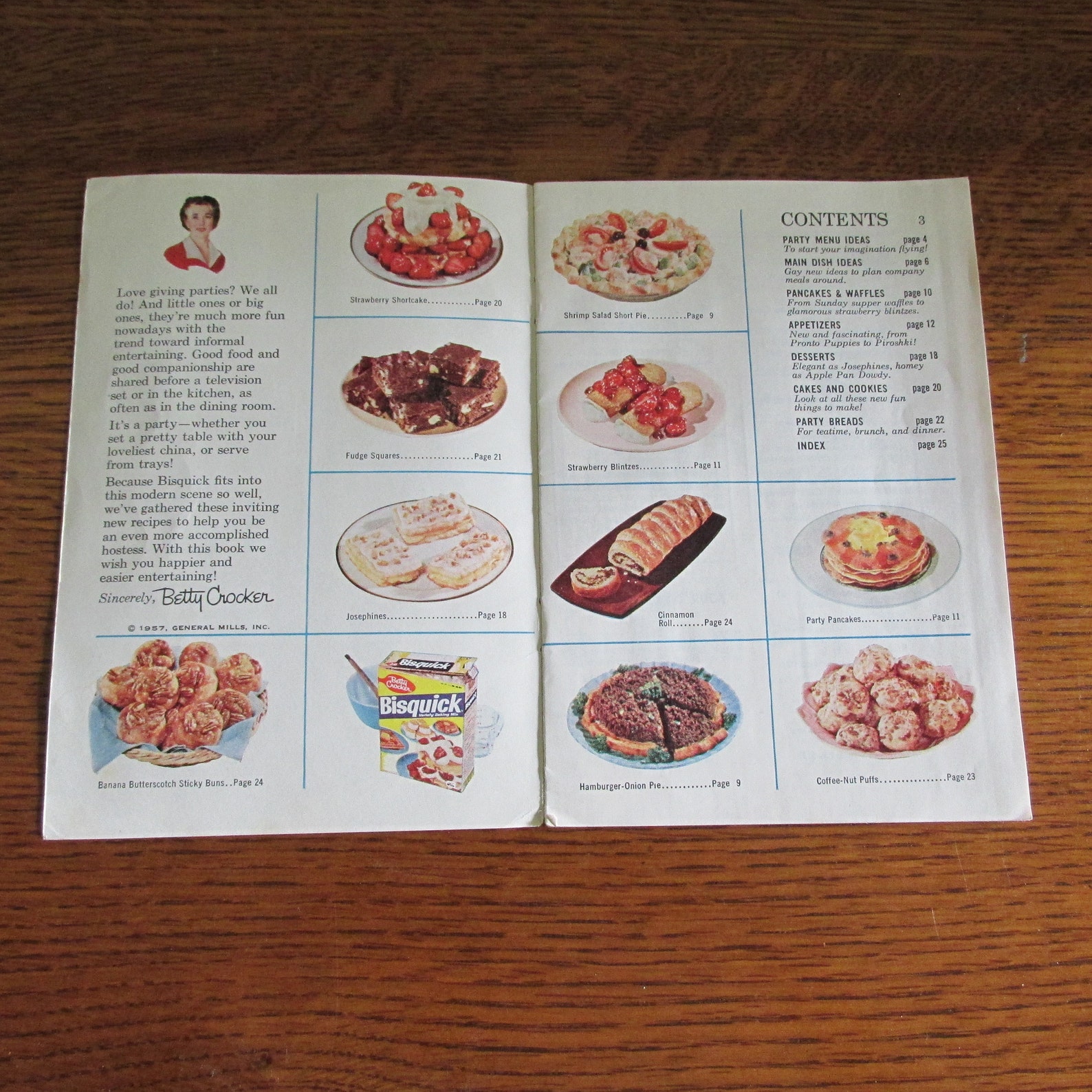 Betty Crocker's Bisquick Party Book Copyright 1957 Recipe - Etsy