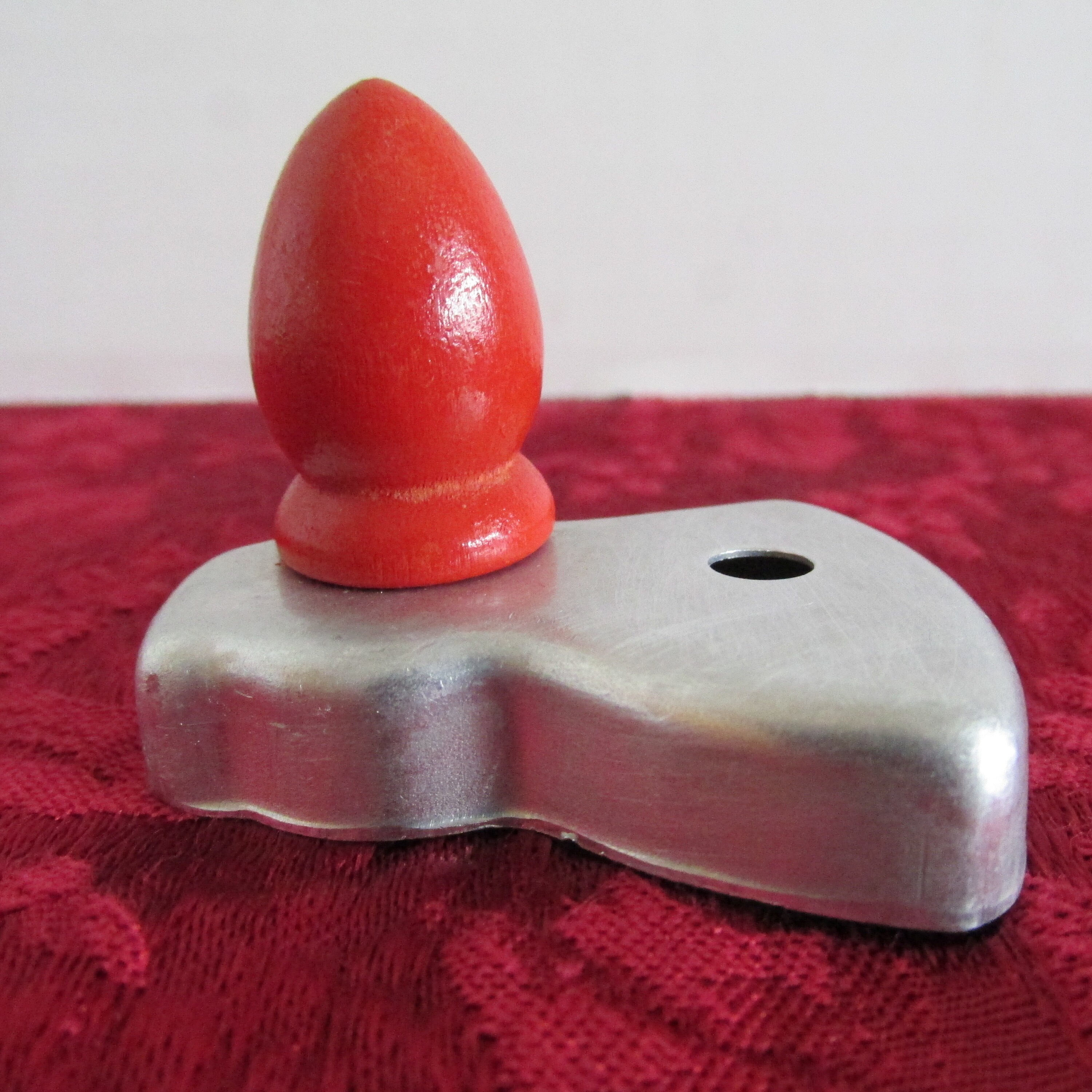 Vintage Metal Hatchet Cookie Cutter Red Wood Handle Mid - Etsy