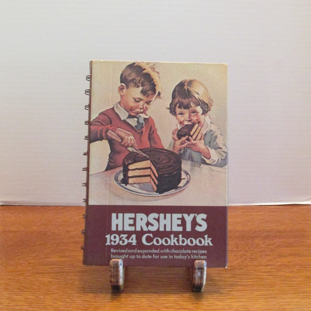 Hershey's 1934 Cookbook Spiral Bound Reproduction Copyright 1983 Please Read Description - Etsy