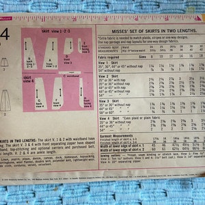 Simplicity Sewing Pattern 5144 Ladies Size 8 Waist 24” Uncut - Etsy