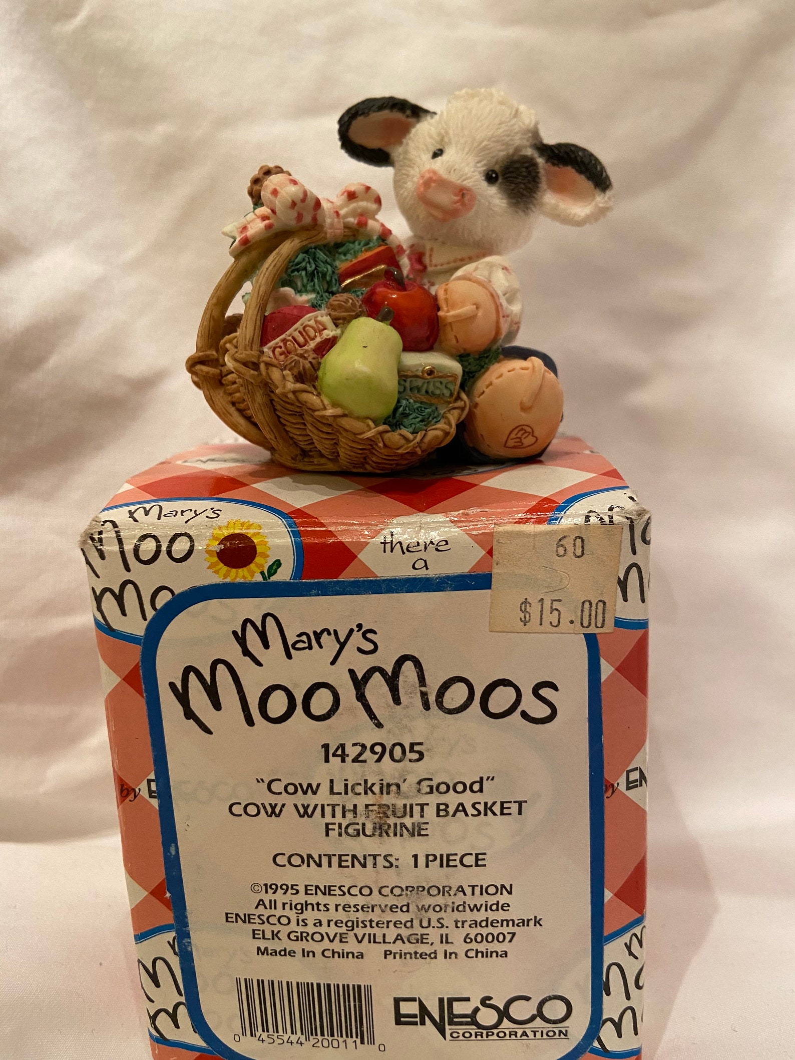 Mary’s Moo Moos Cow Lucien Good Fruit Basket - Etsy
