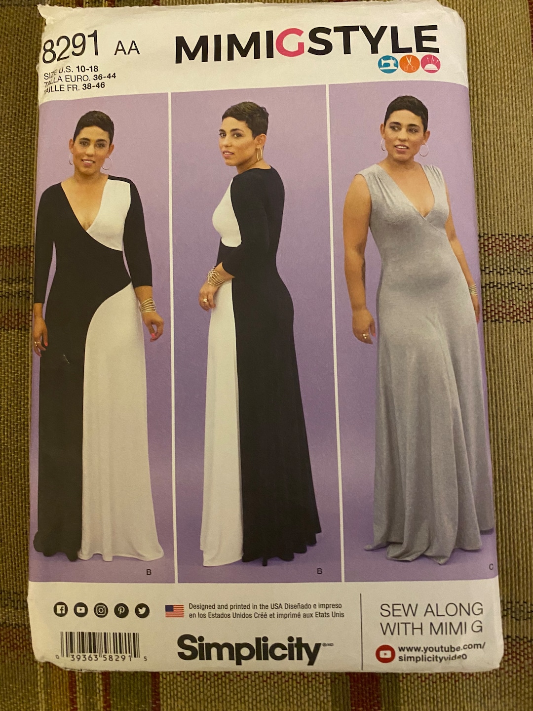 Simplicity Sewing Pattern 8291 Size 20-18 Uncut - Etsy