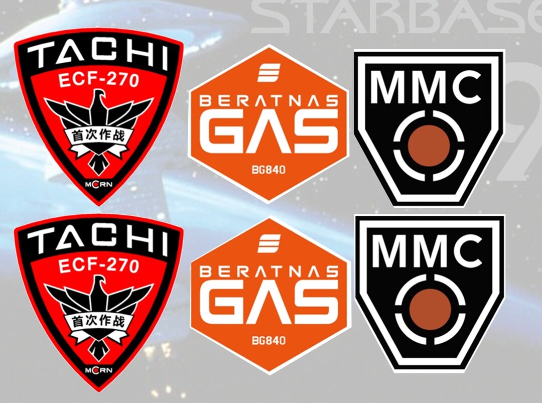 Expanse Sticker Selection Set of 6 - Etsy