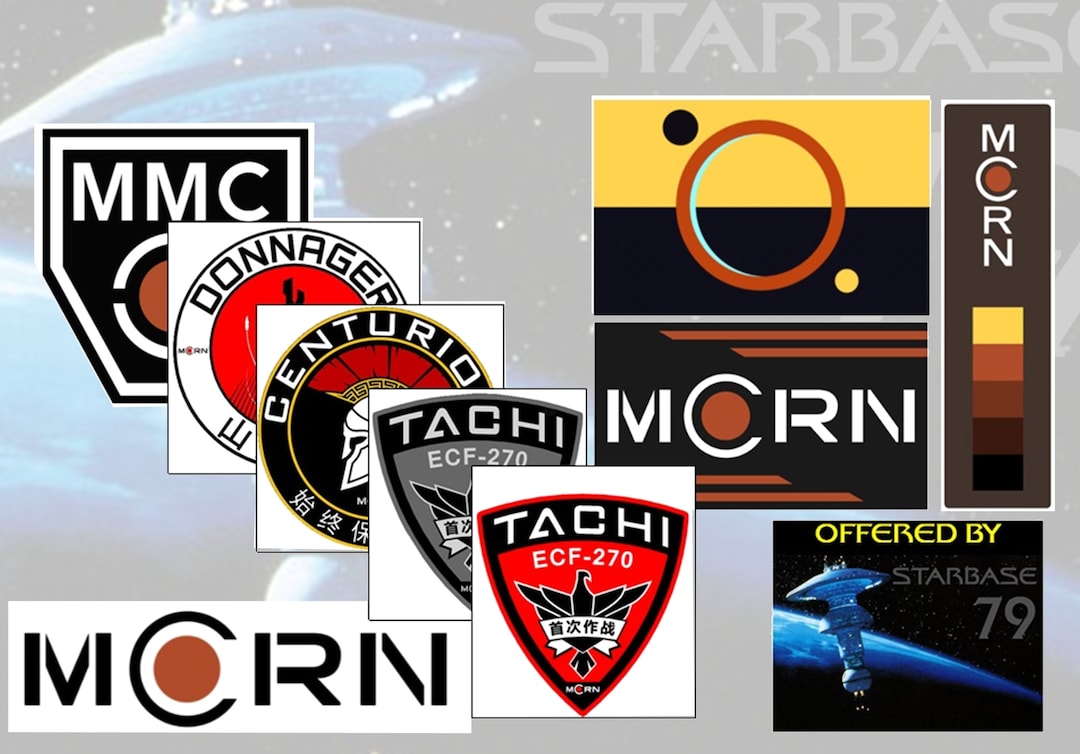 MCRN Sticker Assortment Set of 9 Expanse - Etsy