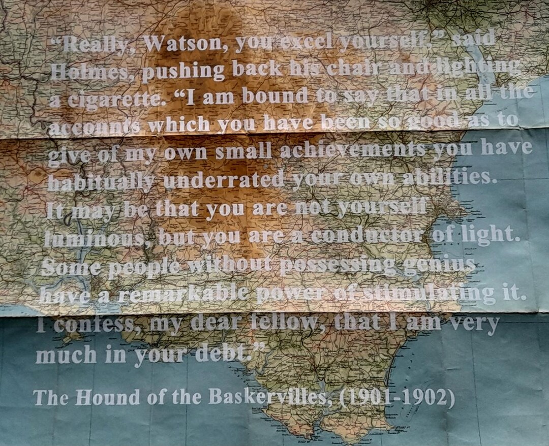 897 : Dartmoor - Sherlock Holmes' Quote From "the Hound of the ...