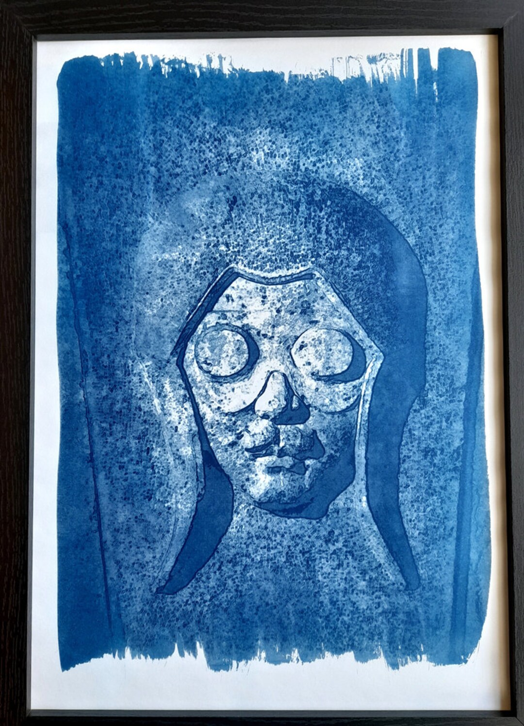 885 : Cyanotype - Art Deco Early Aviator Sculpture - Etsy