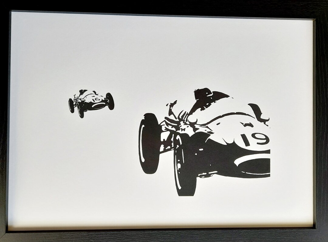 372 : 1960s Formula 1 Racing Cars - Limited Edition Screenprint - Etsy