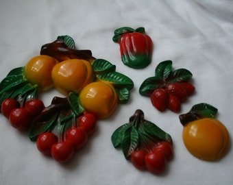 Plaster fruit | Etsy