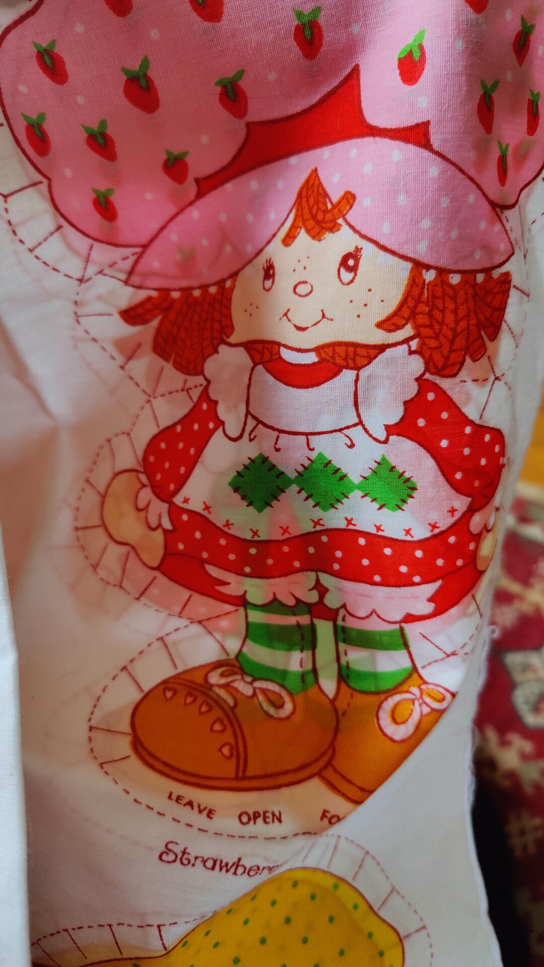 American Greeting Corp Strawberry Shortcake and Friends Plushie Fabric ...