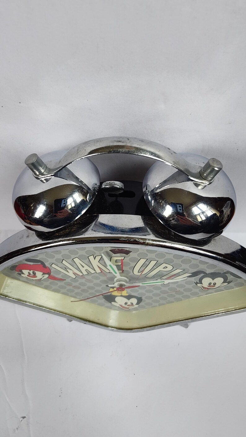 Vintage Animaniacs Wind-up Bell Alarm Clock - 90s Nostalgia - Etsy
